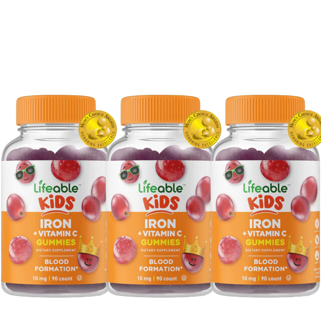 Iron and Vitamin C Gummies for Kids – Lifeable