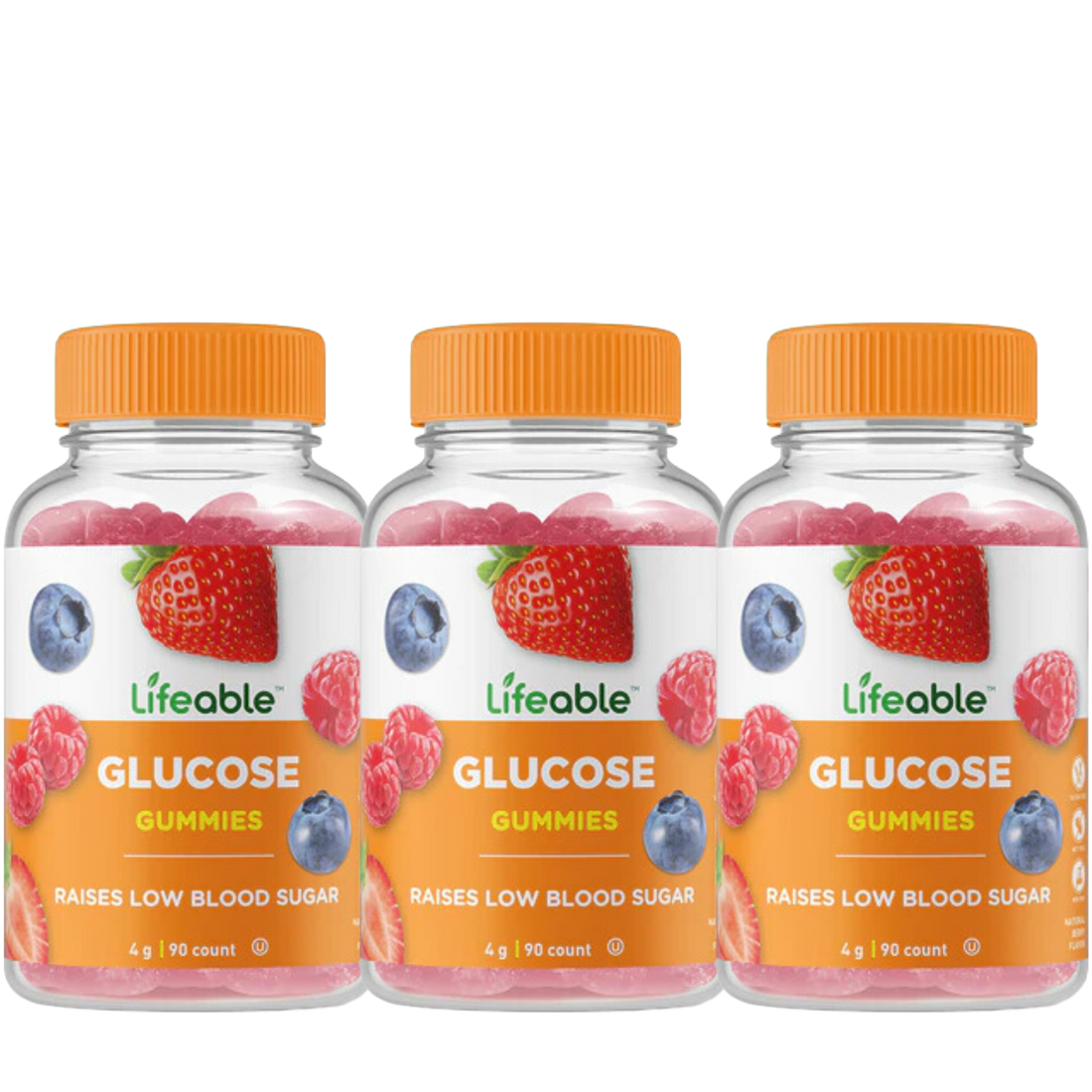 Glucose Gummies - Great for Raising Blood Sugar | Lifeable
